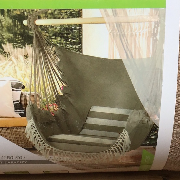 Brookstone | Other | New Brookstone 4 Hanging Chair Hammock | Poshmark